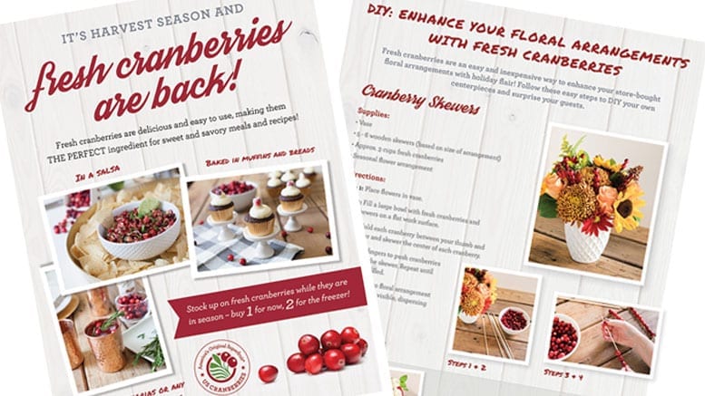 Creative Cranberry Displays Can Bear Fruit - Produce Business