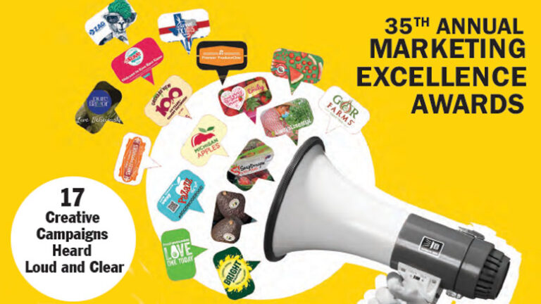Loud and Clear: 35th Annual Marketing Excellence Awards - Produce Business